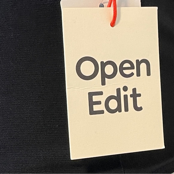 Oped Edit | Tops | Open Edit Wrap Neck Halter Bodysuit In Black Medium ...